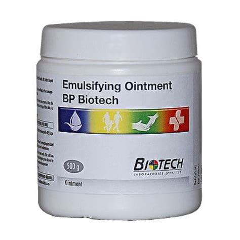 Biotech Emulsifying Oint Bp 500g Pharmacynet