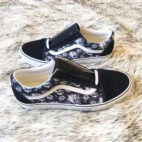 Vans Old Skool Flash Skulls All Canvas Shoes Gem