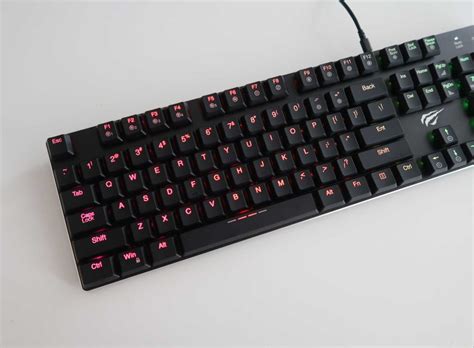 Review Havit HV KB395L Low Profile Mechanical Keyboard 104 Key