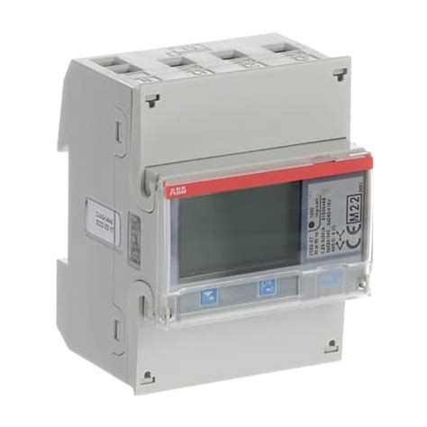 Abb Smart Meter 400v Energy Meter B23 112 100 Rs485 B231121
