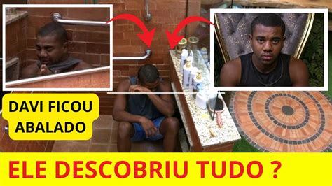 BBB 24 DAVI FOI CHAMADO AO CONFESSIONARIO E SAIU CHORANDO Bbb24
