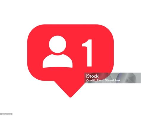 추종자 알림 영역 아이콘입니다 소셜 네트워크 1의 추종자 소셜 미디어 사용자 아이콘입니다 이야기 사용자 버튼 로그인재고 벡터