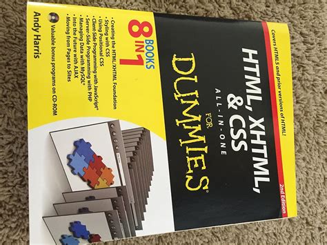 HTML XHTML And CSS All In One For Dummies Harris Andy Amazon Com Books