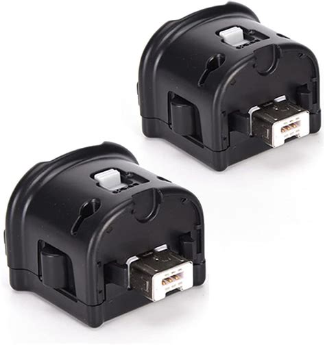 Amazon.com: LACTIVX Wii Motion Plus Adapter, 2 Packs Upgraded Motion Attachment for Wii Remote ...
