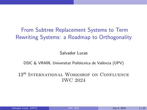 Pdf From Subtree Replacement Systems To Term Rewriting Systems A
