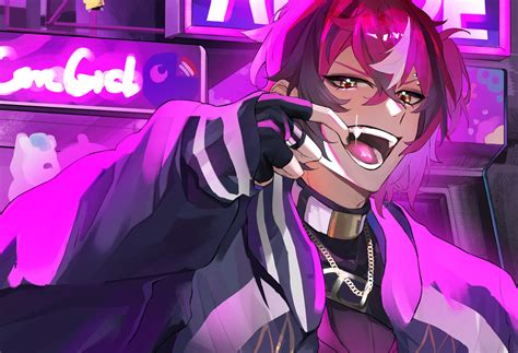 Doppio Dropscythe And Doppio Dropscythe Nijisanji And 1 More Drawn By