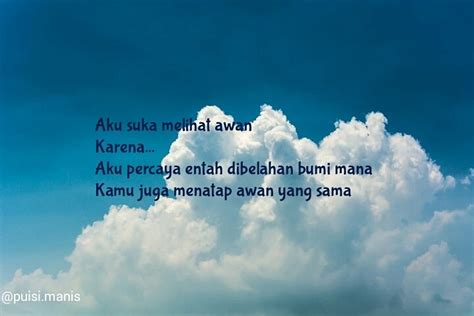 Kata Kata Awan Biru 55 Koleksi Gambar