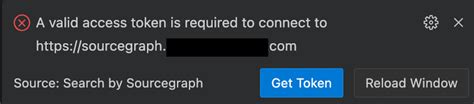 vs code search extension unable to auth code search sourcegraph forum