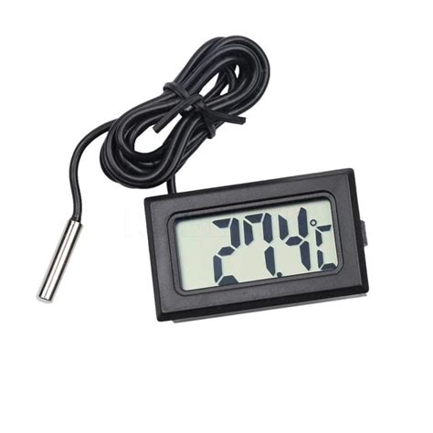 Lcd Digital Thermometer Temperature Sensor Fridge Freezer Probe For