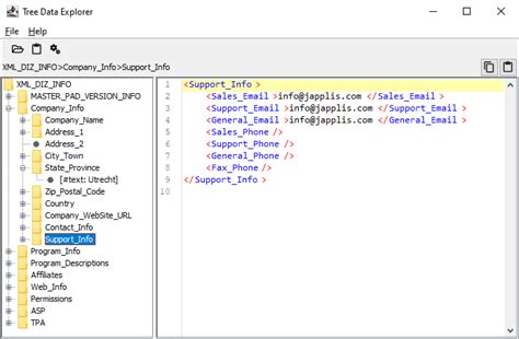 Tree Data Explorer View Xml Yaml Json As Tree For Windows Mac And Linux