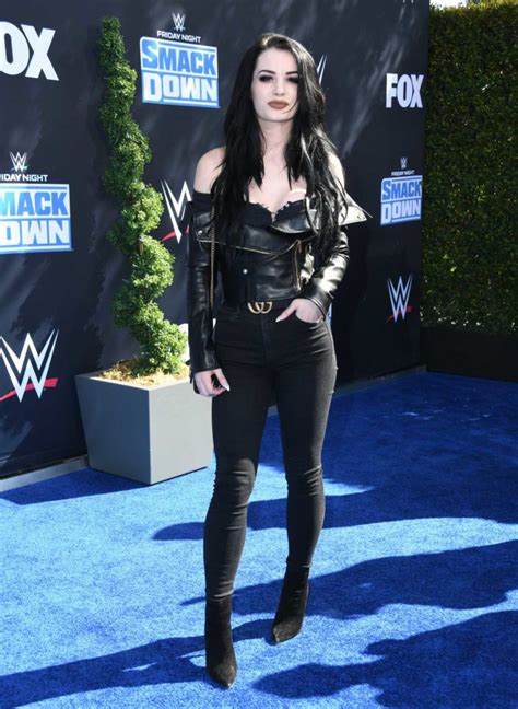 Saraya Jade Bevis Attends The Wwe 20th Anniversary Celebration Marking
