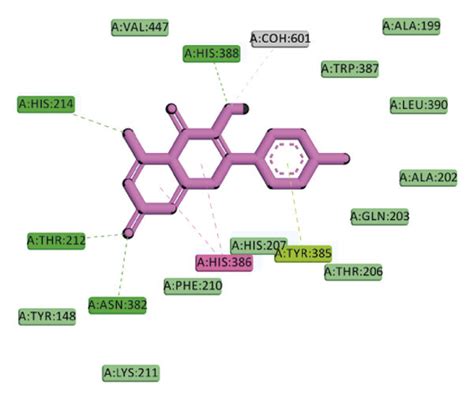 Molecular Docking Analysis Of Target Proteins And Compounds Heatmap