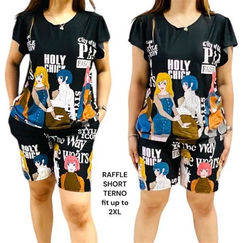 Casual Terno Short With Two Side Pocket Highend Quality Cotton Maganda