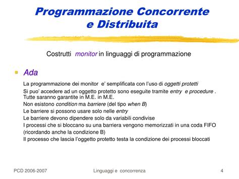 PPT Programmazione Concorrente E Distribuita PowerPoint Presentation
