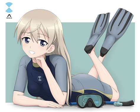 Daily Strike Witches Post 31 Eilas Ready For The Ocean R