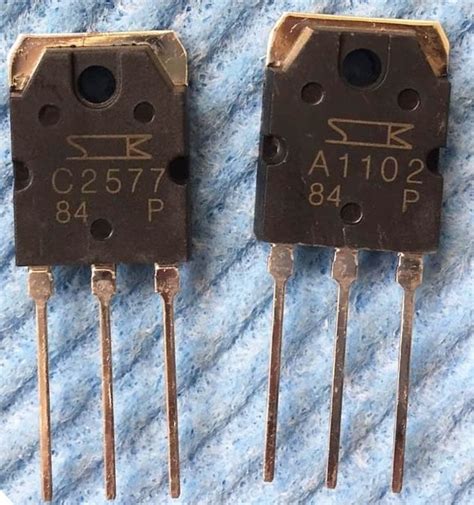 Integrated Circuits (ICs) 5pairs 2SA1103/2SC2578 A1103/C2578 Transistor ...