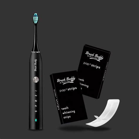 Sonisk Elektrisk Tandbørste Sort • Brush Buddy