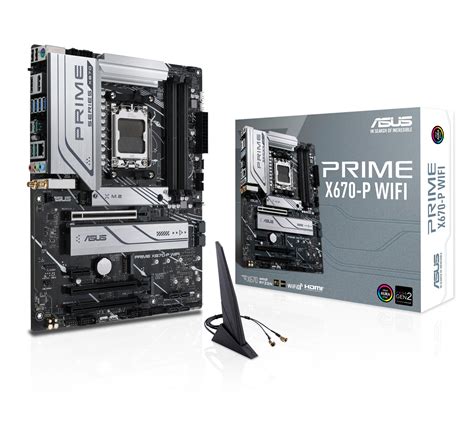 Asus Prime X670-P WIFI (Socket AM5) DDR5 ATX Motherboard | OcUK