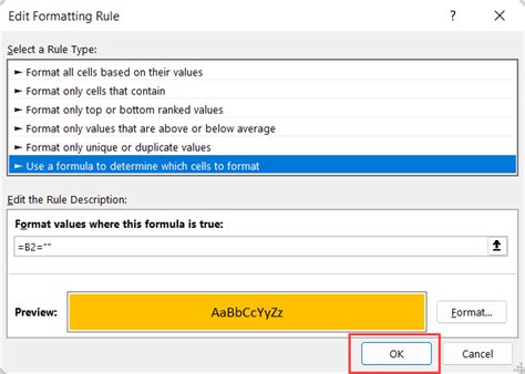 How To Highlight Blank Cells In Excel Easy Methods