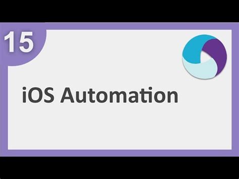Free Video How To Setup Ios Automation On Mac Os From Automation Step