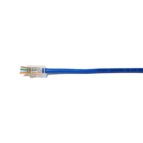 Rj45 Connectors Non Shielded Cat5e Pass Through