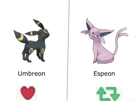 Arkclaimer On Twitter Umbreon Or Espeon