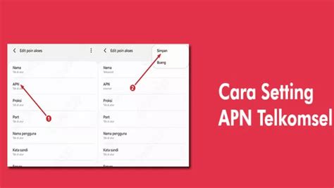 Cara Setting Apn Telkomsel Di Hp Andorid Dan Ios