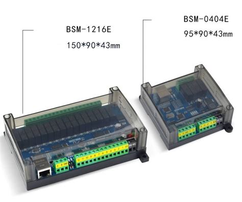 โมดล I O โมเดล BSM 0404E 8AD 2DA Power DC9 48V มPort RJ45 Modbus