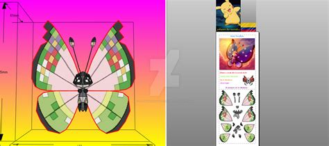 Mini Vivillon Papercraft By Johannhernandez117 On Deviantart