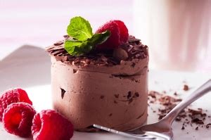 Mousse de Chocolate con Frutos Rojos Línea15