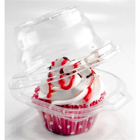 Single Cupcake Container In Dubai Clear Dome Cupcake Box Blue Moon Pack