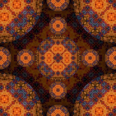 Premium Photo Seamless Abstract Symmetrical Pattern