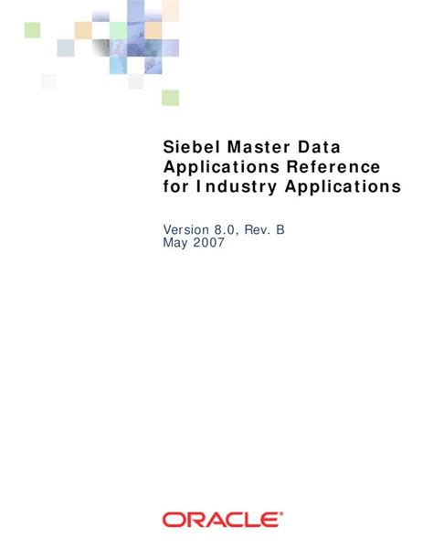 pdf siebel master data applications reference for industry · pdf