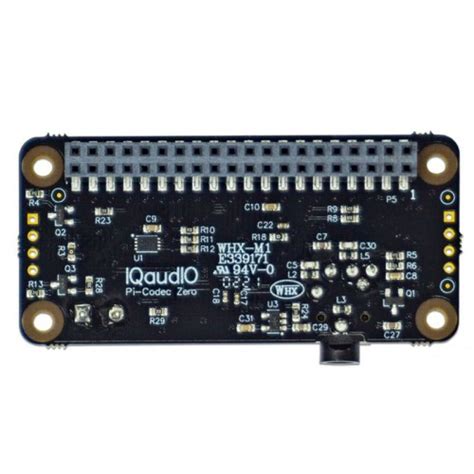برد صدای رزبری پای مدل Iqaudio Codec Zero