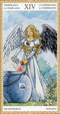 Temperance Tarot Elements