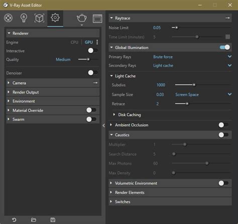 VRAY Asset Editor Window Not Showing Fully V Ray McNeel Forum
