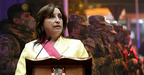 Declaraciones De Dina Boluarte Sobre Responsabilidad De La Ffaa En