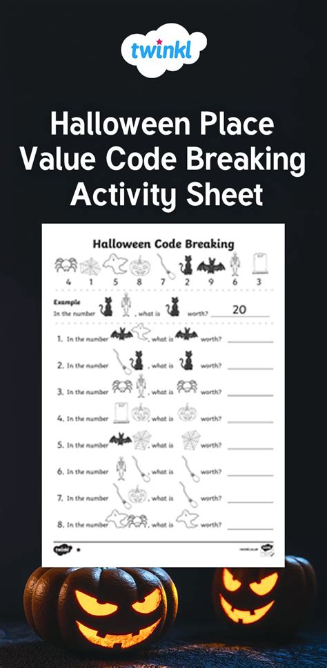 We Love Halloween This Fantastic Pack Contains A Differentiated Code