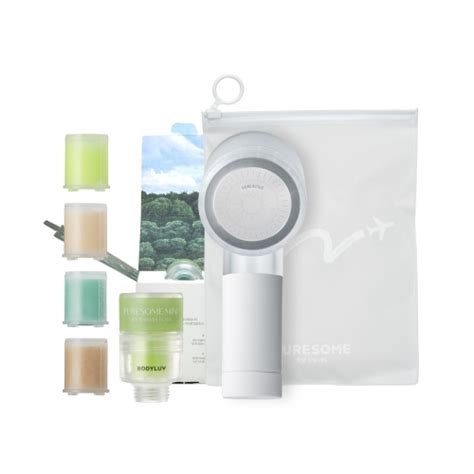 바디럽 퓨어썸 여행용 미니 필터 샤워기 비타 세트 3종 샤워기미니 비타필터 에누리 가격비교