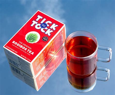 Tick Tock Organic Rooibos Tea 40 Bags Kalahari Moon