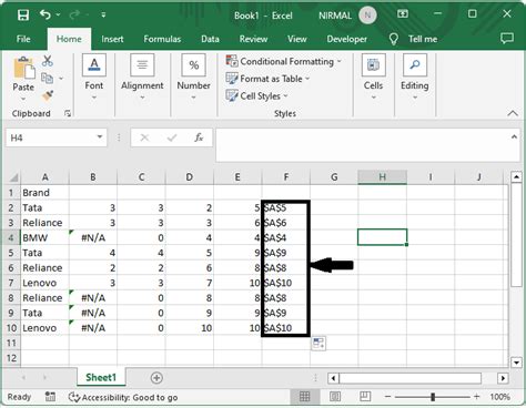 How To Directly Jump To Next Duplicate Cell In Excel