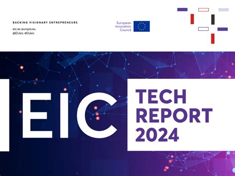 Eic Pubblicato Il Tech Report 2024 Programma Mattone Internazionale