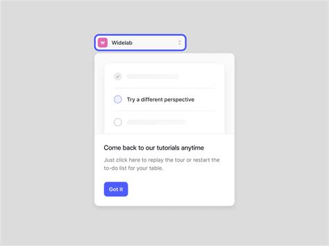 Baserow — Onboarding Tasks By Michał Roszyk For Widelab On Dribbble