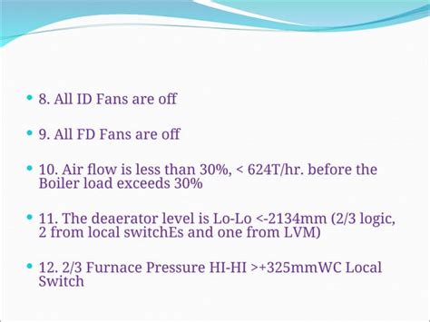 Boiler Interlock And Protection Is Sueful For Safe Boiler Operation Ppt