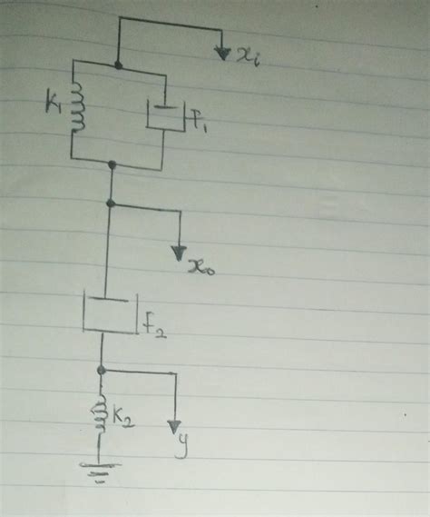 Write The Differential Equations For The Mechanical Chegg