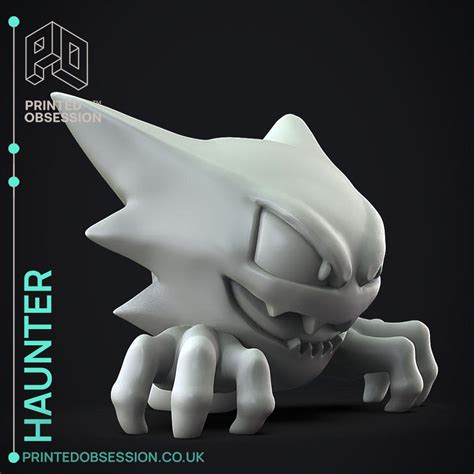 Haunter Pokemon Fan Art 3d Model By Printedobsession On Thangs
