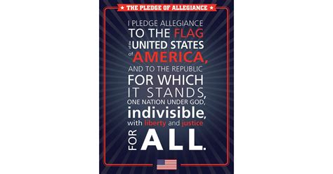 The Pledge Allegiance Chart Gr K 8 Social Studies Cd 114234 Carson