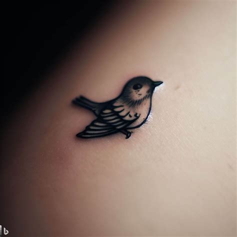 Small Bird Tattoo Delicate Ink With Big Symbolism Your Own Tattoo