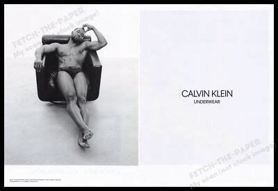 Calvin Klein Underwear Trevante Rhodes 2000s Print Advertisement 2