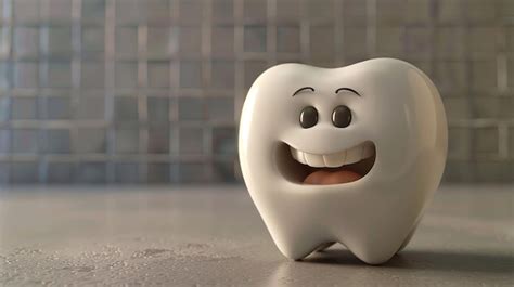 A Tooth With A Tooth Tooth Tooth Cut In Half Premium Ai Generated Image